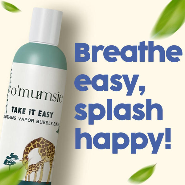 Buy Soothing Vapour Baby Bubble Bath -Breathe Easy Baby Wash – omumsie